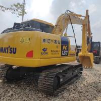 China used excavator komatsu Crawler hydraulic excavator PC130 used excavator Japanese brand Komatsu 130 used engineering for sale