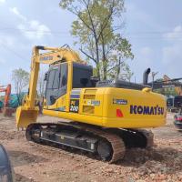 China Used Komatsu PC200 Used excavator using Komatsu excavator quality good medium excavator for sale