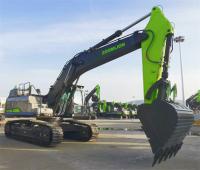 China Now selling Chinese used excavator! Barely used ZOOMLION excavator ZE550GK, almost brand new! for sale