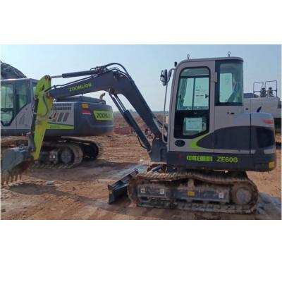 China Used excavator 6 ton. Used ZOOMLION excavator ZE60G, 99% new! for sale