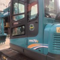 China Original  Low Working Hours ShanHe SWE70E SWE80E 7ton  Used Mini Excavator are on sale for sale