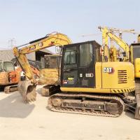 China The 10-ton used cat excavators imported from the United States has good performance and favorable price for sale