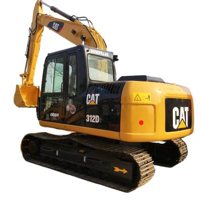 China Hot selling used excavator cat 312 in Shanghai 12 ton cat 312 d2 used excavator for sale