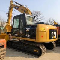 China Hot selling used excavator cat 312 in Shanghai 12 ton cat 312 d2 used excavator for sale