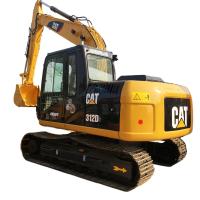 China Hot selling used excavator cat 312 in Shanghai 12 ton cat 312 d2 used excavator for sale