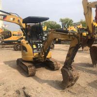 China 2ton of 14.3kw crawler type used excavator produced in 2017 low hours cat used excator for sale