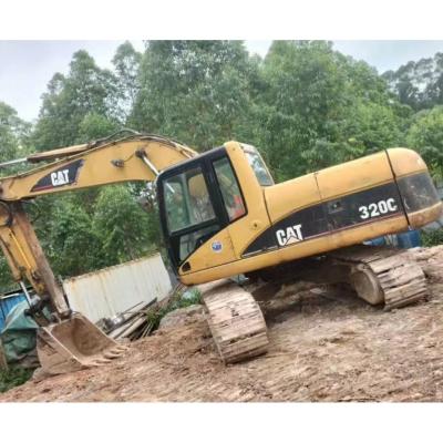 China 90%new Used CAT machine on sale used caterpillar 320c crawler excavator for sale