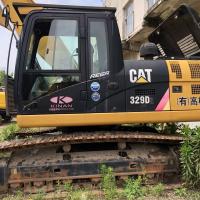 China best selling high quality heavy equipment less hour used caterpillar 329d excavator for sale