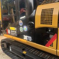 China View larger Caterpillar Mini Excavator CAT307D Original Engineering Construction Used Excavator are on sale for sale