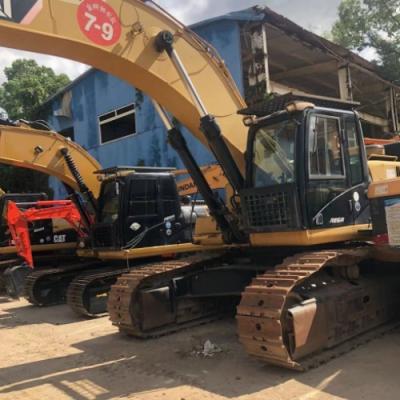 China Used large excavator caterpillar CAT349D original  good condition 50 ton crawler excavator are on sale for sale