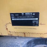 China Used CAT 326D2 Caterpillar excavator construction machinery on sale for sale
