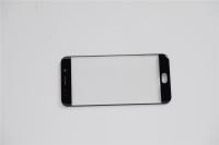 China Black Edge 0.55mm Thickness Tempered Glass Cover Lens 6.2 Inch for Industrial Control for sale