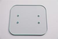 China Tempered Glass Weight Scale Cover 4mm Clear Chemical Strength Custom Size for sale