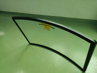 China 40inch 1.2mm Thickess Capacitive Touch Glass Capacitive Touchscreen Display Curved for sale