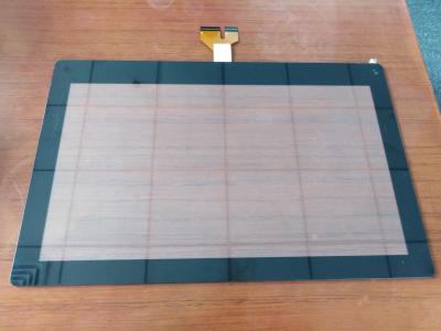 China ISO9000 12inch Self Capacitance Touch Screen Black Silk Screen Printing for sale