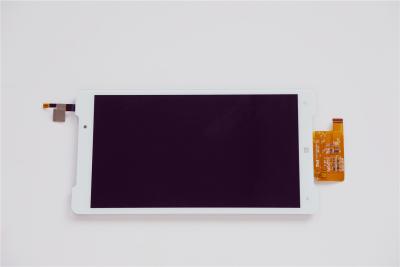 China 1.1mm Thickness 6.5inch Capacitive Touch Screen Overlay White Printed for sale