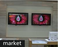 China Advertising Multimedia 60 Inch Touch Screen Kiosk Digital Information Kiosk Wall Mounted for sale