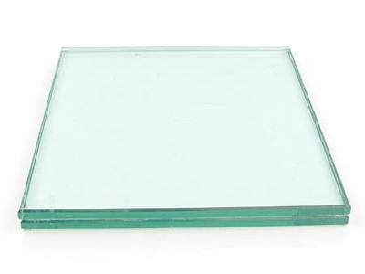 China Custom 6mm Clear Laminated Glass Rectangle Safety Building Glass 2440x3660mm for sale