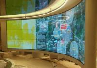 China 55 Inch 1.5mm UTG Ultra Thin Glass for OLED Curved Screen 1920x1080 for sale
