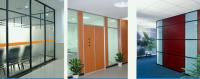 China IATF16949 Tempered Glass Office Partition Wall 650°C Heat Strengthened Safety Glass for sale