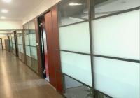 China IATF16949 Tempered Glass Office Partition Wall 650°C Heat Strengthened Safety Glass for sale