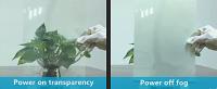 China ITO Electric Blackout Glass Film Electric Privacy Film 82% Transmittance Customizable Width for sale