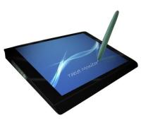 China 15.6 Inch LCD Flat Electromagnetic Capacitance Touch Screen Monitor with Battery-Free Stylus for sale
