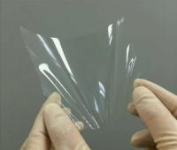 China Colourless Customizable Protective 75micron CPI Film For Fold Product for sale