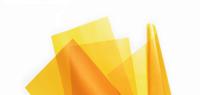 China Radiation Resistant 25 Micron Antistatic Yellow PET Film 514mm Width for Electrical Insulation for sale