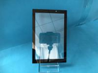 China Tempered Glass Cover Lens 0.33mm Thickness Black Color OEM for HP Smart Home Display for sale