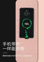 China Multifunctional PU Wireless Charging Mouse Pad for Mobile Phone Charging for sale