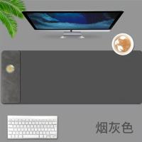 China Computer Large LED USB Waterproof Mouse Pad Qi Wireless Charging For Desk Mat for sale