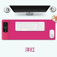 China Computer Large LED USB Waterproof Mouse Pad Qi Wireless Charging For Desk Mat for sale
