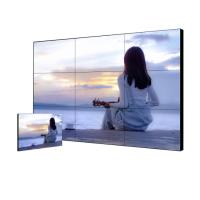 China 55 Inch LCD Video Wall Display 1920x1080 500cd/m2 3.5mm Bezel Splicing Screen for sale