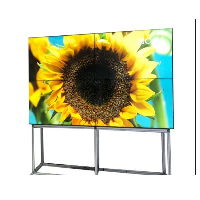 China 55 Inch LCD Video Wall Display 1920x1080 500cd/m2 3.5mm Bezel Splicing Screen for sale