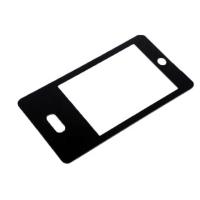 China OEM Custom Laser Cut Tempered Wall Glass Panel Silk Printed for sale
