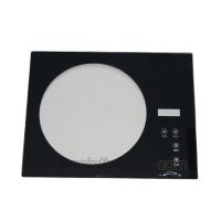 China Cutomized Circle Shape Tempered Oven Door Glass Heat Resistant for sale