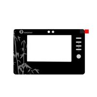 China Diamond Glass Display Panel Screen Printing Toughened Glass for sale