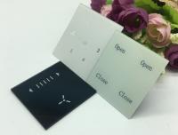 China Intelligent Touch Switch Panel Temperature Controlled Screen Printing Tempered for sale