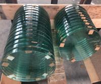 China Rough Edge Clear Tempered Glass 5mm to 12mm Thickness for Architectural Use for sale