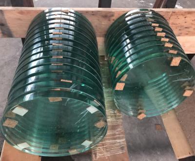 China Rough Edge Clear Tempered Glass 5mm to 12mm Thickness for Architectural Use for sale