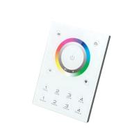 China Square Wall Touch Switch Crystallized Glass Panel Custom Design 4mm Thickness for sale