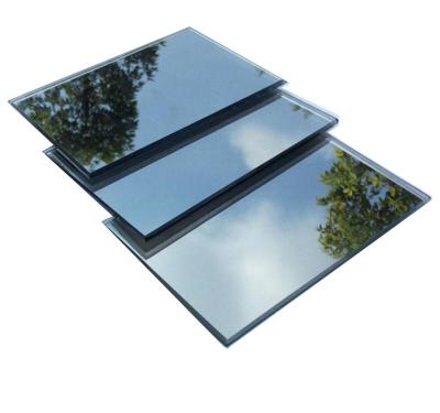 China 3mm One Way Mirror Glass Gray for Door Window Security Observation 1830x2440mm for sale