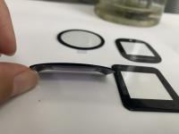 China 2.5D Cover Glass Used on Smart Watch for sale