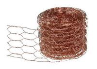 China 1.2m Width 2 Inches Woven Copper Wire Mesh Hexagonal Commercial Agricultural Use for sale