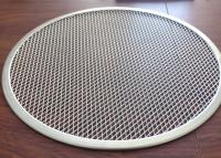 China 7/12/13/15/20 Inch Wire Mesh Pizza Pan Aluminum Alloy Thicken for sale