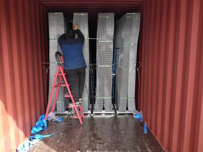 China 5.6mm Wire Hot Dipped Galvanized Welded Mesh Panel for Coal Mine Roof Support for sale