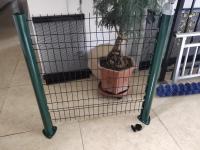 China Home Outdoor Decorative Welded Wire Rigid Mesh Metal Curved Panel 3D Garden Fence for sale