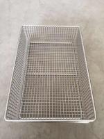 China Surgical 316l Stainless Steel Sterilization Tray Instrument Baskets Cleaning for sale