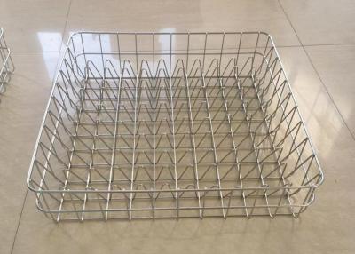 China 0.5mm Stainless Steel Wire Mesh Tray for Sterilization - 304/316 Grade Corrosion Resistant for sale